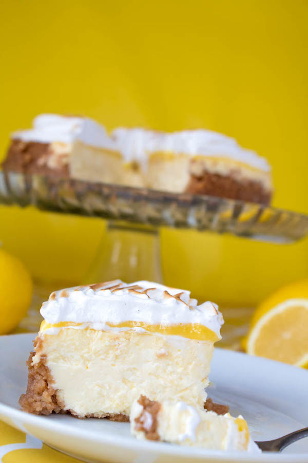 Lemon Meringue Cheesecake ~ Recipe | Queenslee Appétit