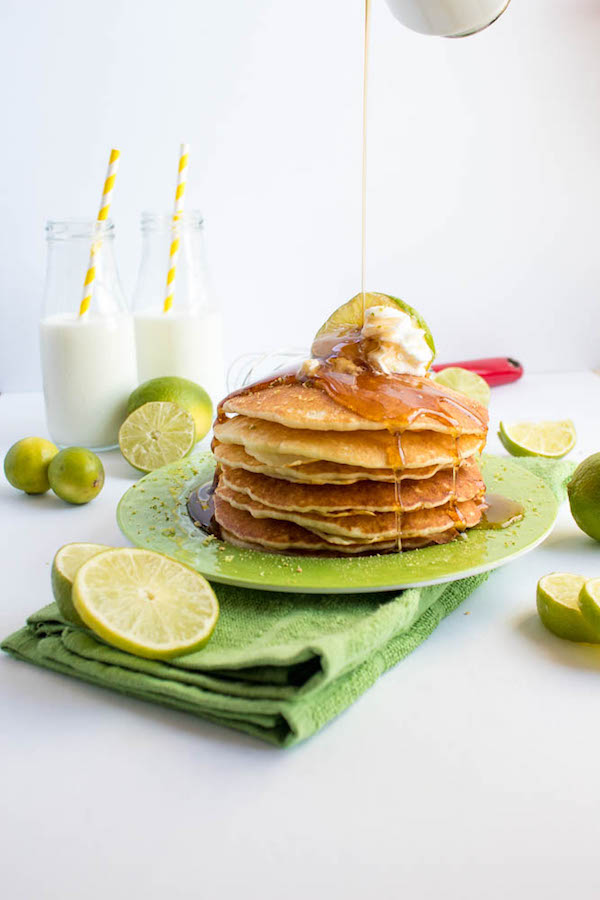 Key Lime Pie Pancakes ~ Recipe | Queenslee Appétit
