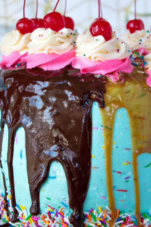 Ultimate Sundae Birthday Cake ~ Recipe | Queenslee Appétit