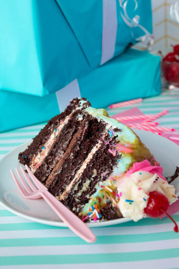 Ultimate Sundae Birthday Cake ~ Recipe | Queenslee Appétit