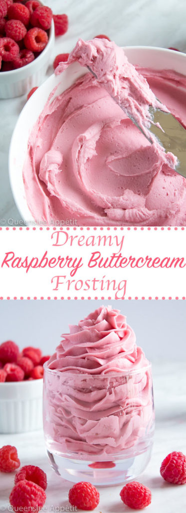Dreamy Raspberry Buttercream Frosting ~ Recipe | Queenslee Appétit