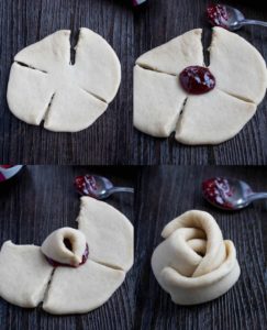 Raspberry Rose Buns ~ Recipe | Queenslee Appétit