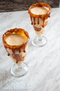Salted Caramel Milkshake ~ Recipe | Queenslee Appétit