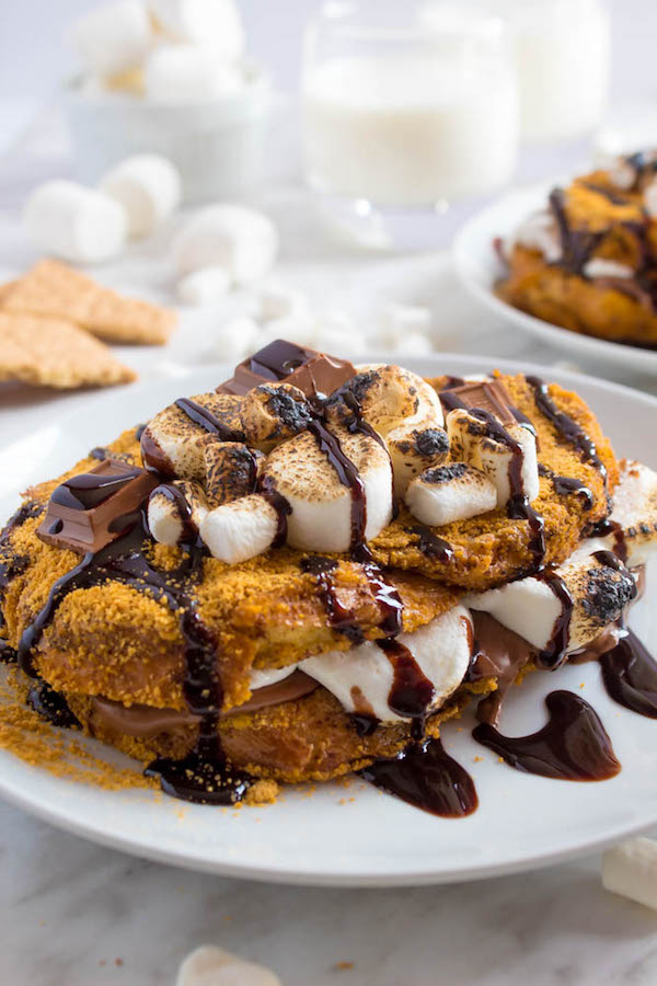 S'mores French Toast ~ Recipe | Queenslee Appétit