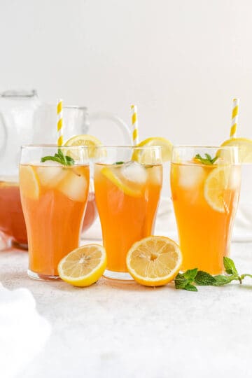 Homemade Lemon Iced Tea | Queenslee Appétit