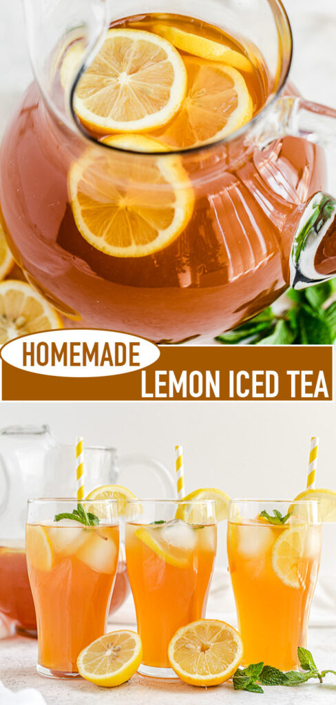 Homemade Lemon Iced Tea | Queenslee Appétit