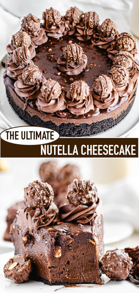 The Ultimate Nutella Cheesecake | Queenslee Appétit